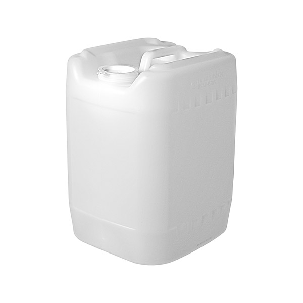 5GALLON NATURAL HDPE PRIORITY POUR ECO TIGHT HEAD RECTANGULAR WITH 70MM ...